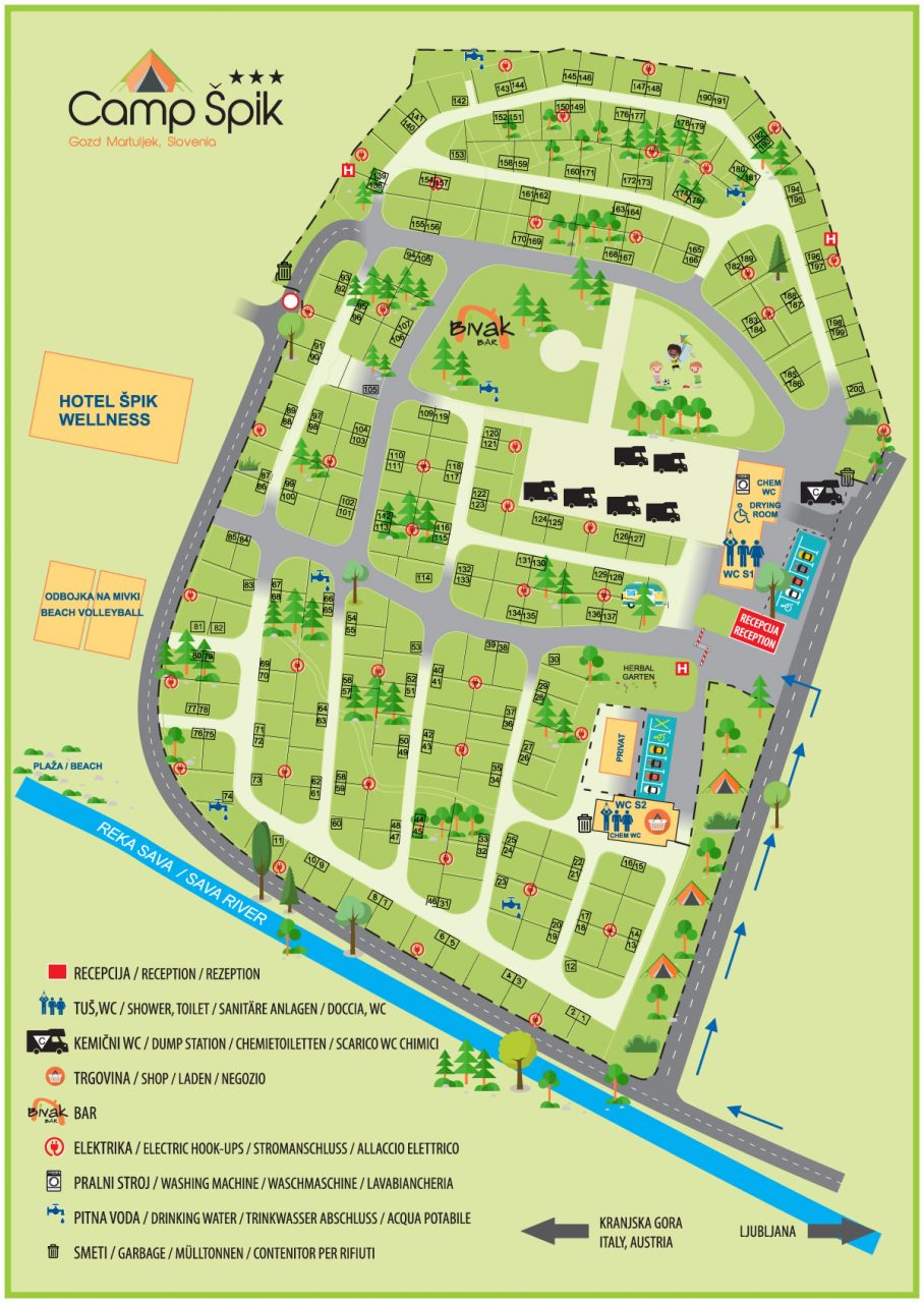 Kamp Špik - Predstavitev